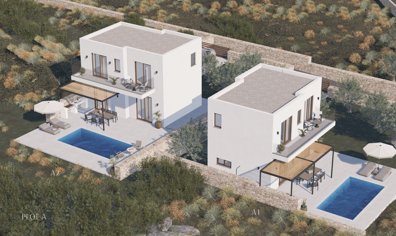 Villa till salu på Rhodos i Kalavarda
